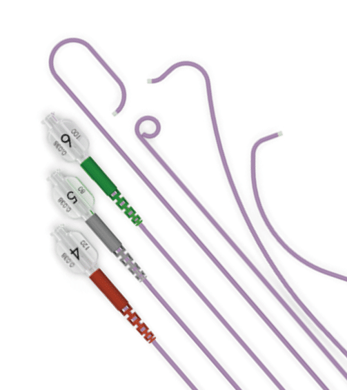 Catéter angiográfico Iniciador Genoss - Wellgo